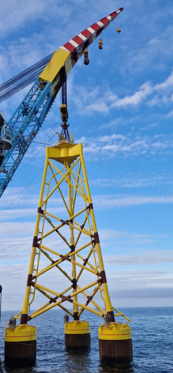 Final jacket foundation installed on Seagreen - Seaway 7