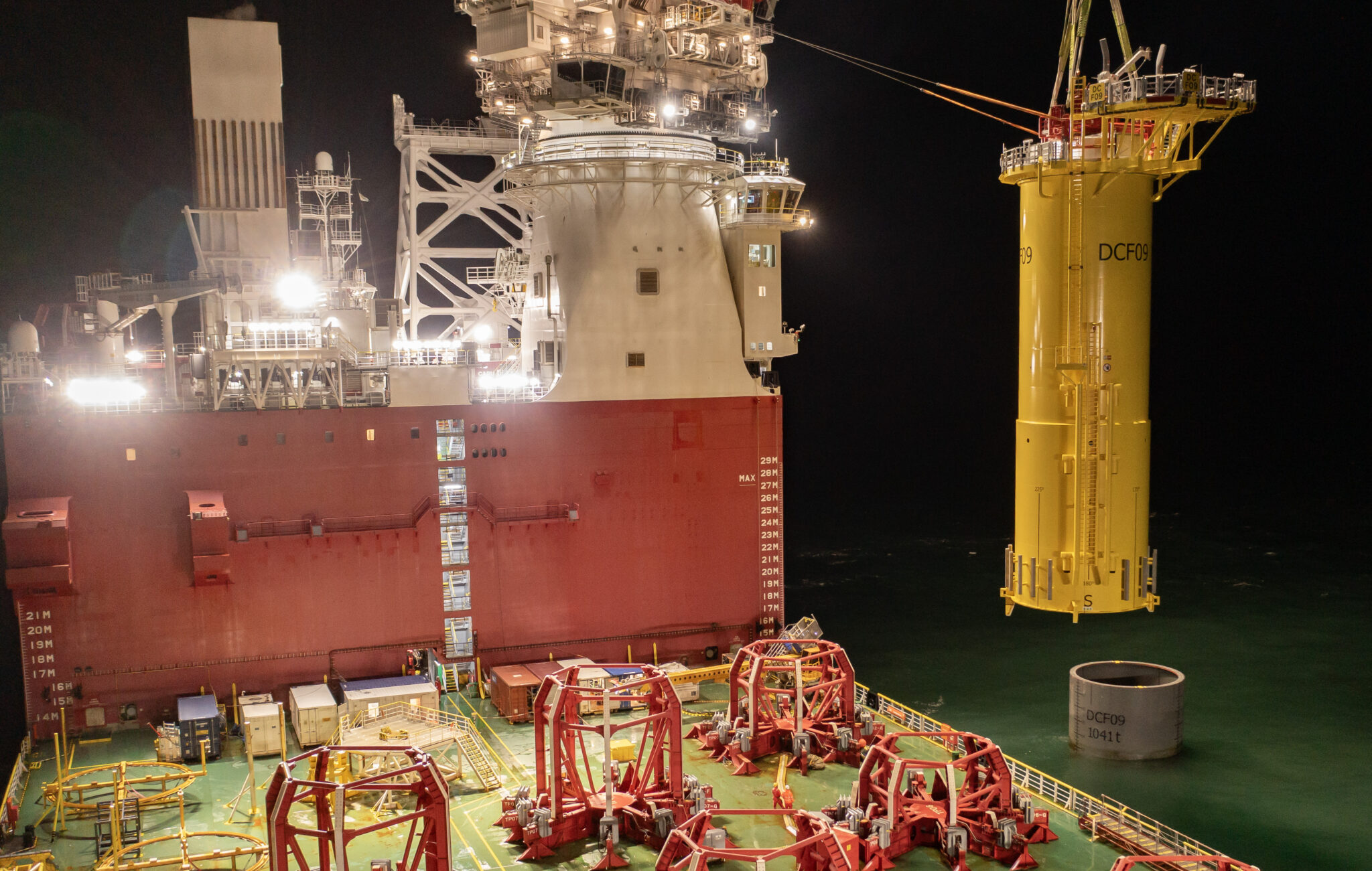 Dogger Bank Wind Farm and Seaway7 mark completion of all foundations on world’s largest offshore ...